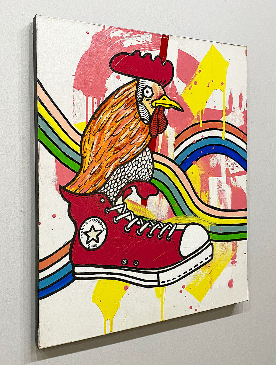 "Cock-A-Doodle Shoe" by Brian Hibbard – Scout Gallery