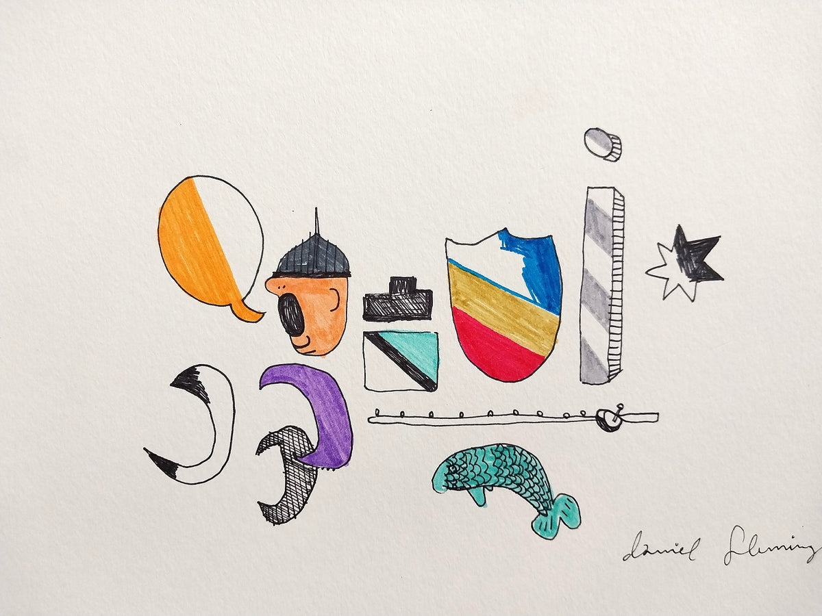 "Original Drawing (#3)" by Daniel Fleming – Scout Gallery