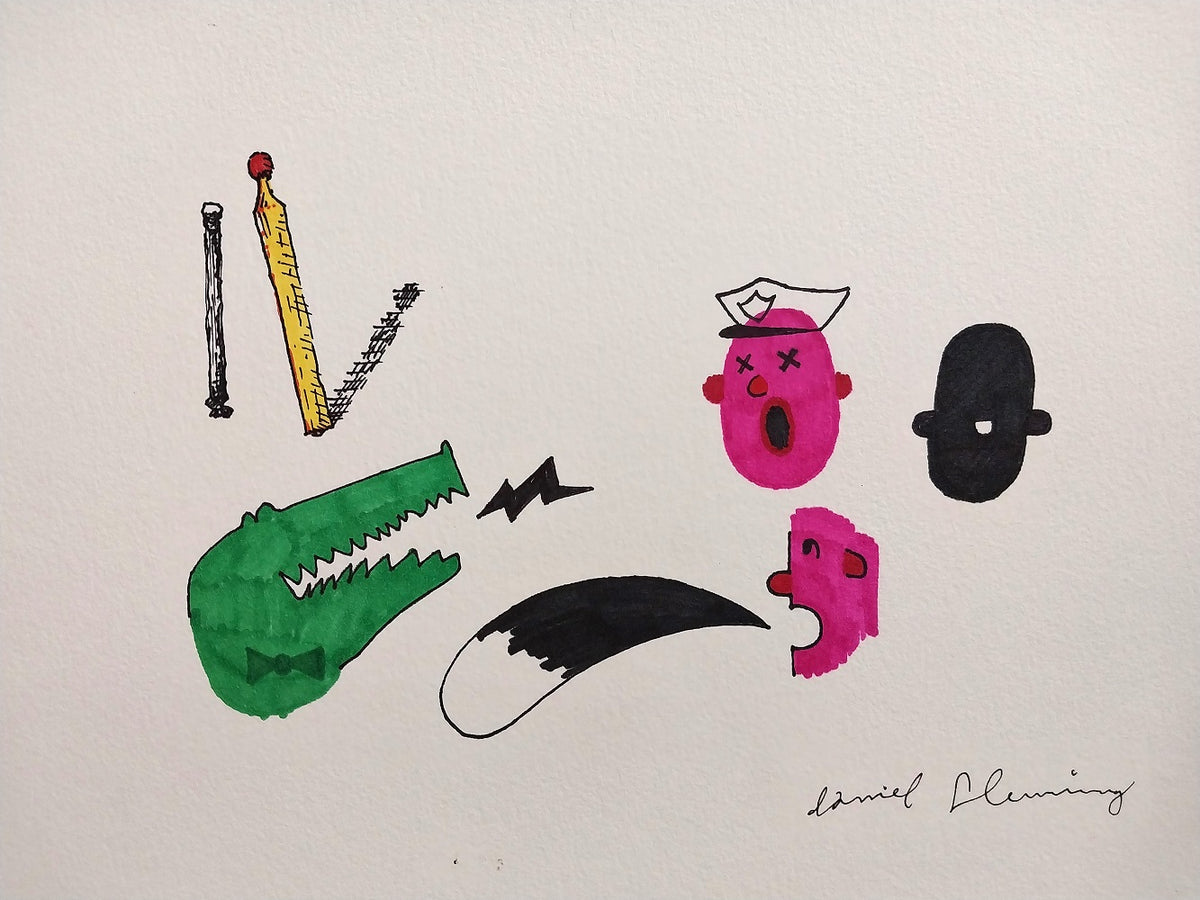 "Original Drawing (#4)" by Daniel Fleming – Scout Gallery